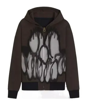 Hugo Boss X Vcarb Slawn Full Zip Hoodie - Black