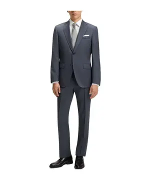 Hugo Boss Single-breasted Blazer - Black