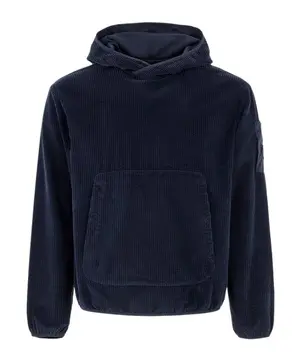 C.P. COMPANY Over-the-head Hoodie - Black