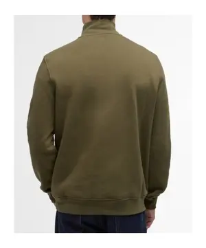Barbour Long-sleeved Half-zip Sweatshirt