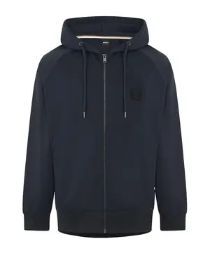 Hugo Boss Zip-up Hoodie - Black