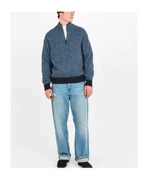 Hugo Boss Turtleneck Zip Sweater
