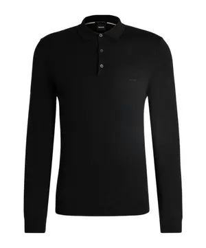 Hugo Boss Bono Knitted Polo Knitwear