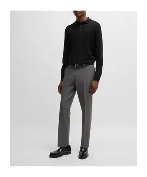 Hugo Boss Bono Knitted Polo Knitwear