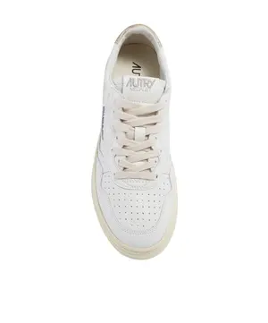 AUTRY Leather Court Trainers - White