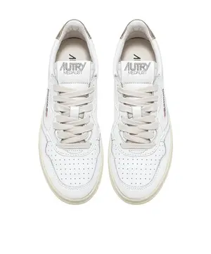 AUTRY Leather Court Trainers - White