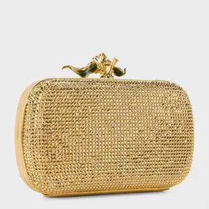Bottega Veneta Hotfix Knot Clutch Bag
