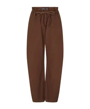 Polo Ralph Lauren Tapered Casual Pants With Elasticated Waistband And Drawstring