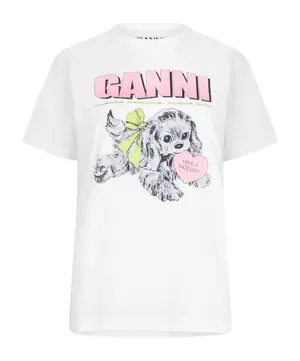 GANNI Graphic T-shirt