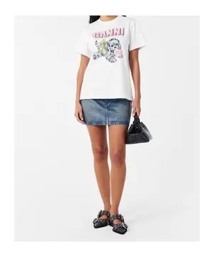 GANNI Graphic T-shirt