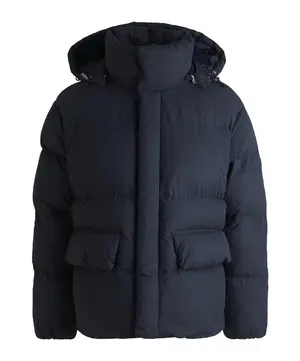 Hugo Boss Casual Hooded Down Jacket - Black