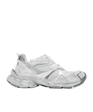 Balenciaga Lace-up Casual Sneakers - White