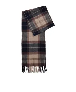 Barbour Plaid Scarf - Black