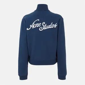 Acne Studios Zip Hoodie - Blue