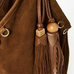Miu Miu Stylish Solid-color Handbag