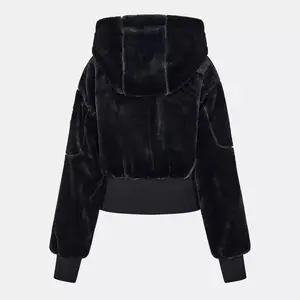Moose Knuckles Rose De Bunny Insulated Bomber Jacket