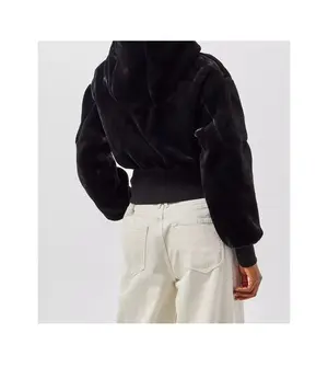 Moose Knuckles Rose De Bunny Insulated Bomber Jacket