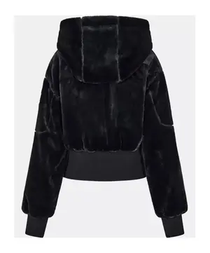 Moose Knuckles Rose De Bunny Insulated Bomber Jacket