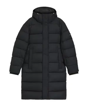 Hugo Boss Solid Color Down Jacket - Black