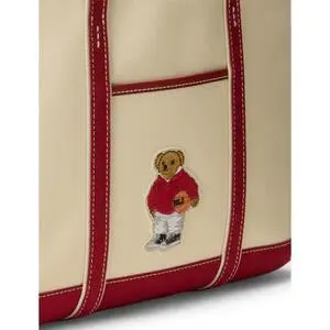 Polo Ralph Lauren Bear Tote Bag - Nude