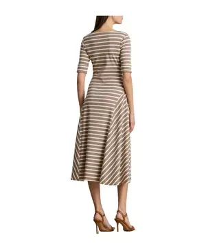 Ralph Lauren Striped Midi Dress