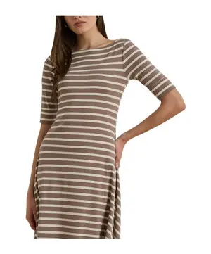 Ralph Lauren Striped Midi Dress