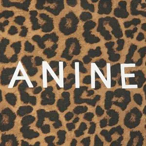 ANINE BING Leopard Print Tote Bag