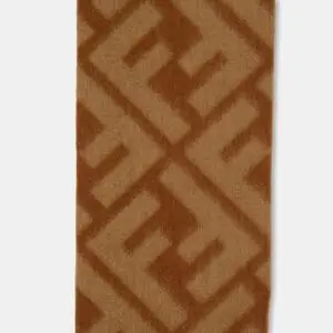 Fendi Medium Thickness Alpaca Wool Scarf