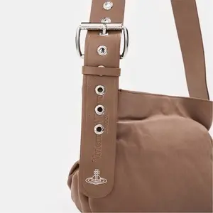 VIVIENNE WESTWOOD Viv Maxime Shoulder Bag - Brown