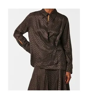 Fendi Long-sleeve Printed Shirt - Black