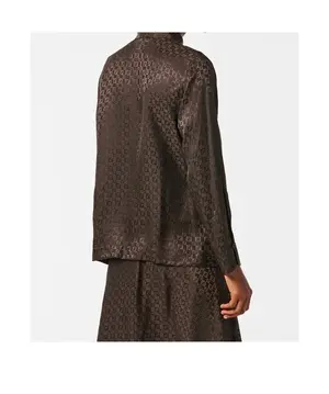 Fendi Long-sleeve Printed Shirt - Black