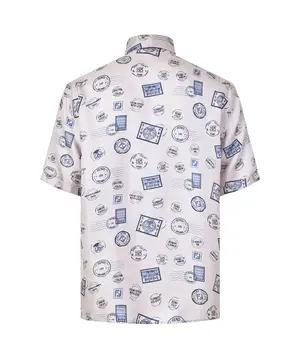 Fendi Short-sleeve Patterned Shirt