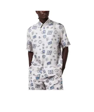 Fendi Short-sleeve Patterned Shirt