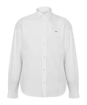 Prada Long-sleeve Plain Shirt - White