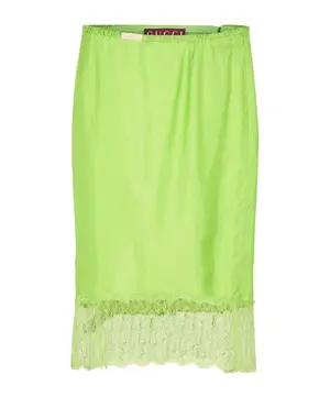 Gucci Fluid Midi Skirt