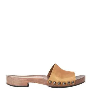 Miu Miu Open Toe Slipper
