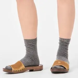 Miu Miu Open Toe Slipper
