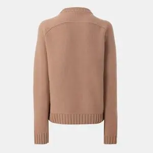 Gucci Crew Neck Knit Sweater With Decorative Hardware
