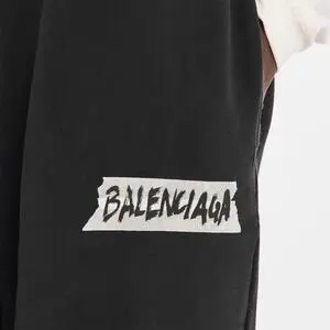 Balenciaga Minimalist Solid Casual Pants
