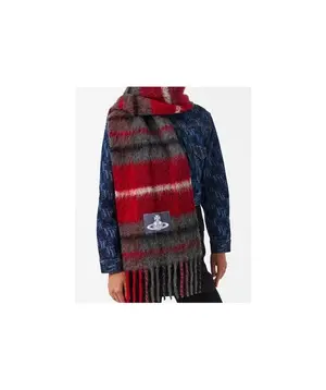 VIVIENNE WESTWOOD Plaid Scarf