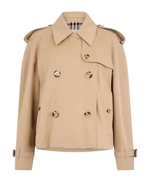 Burberry Short Double-breasted Trench Coat