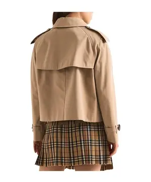 Burberry Short Double-breasted Trench Coat