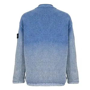 Stone Island Chenille Knit Sweater - Blue