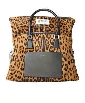 MAISON MARGIELA Logo Zipper Tote Bag