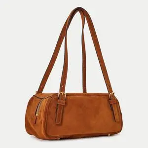 Versace Solid Color Shoulder Bag