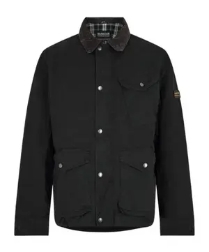 Barbour Long-sleeved Casual Jacket With Lapel Collar