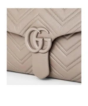 Gucci Solid Color Shoulder Bag