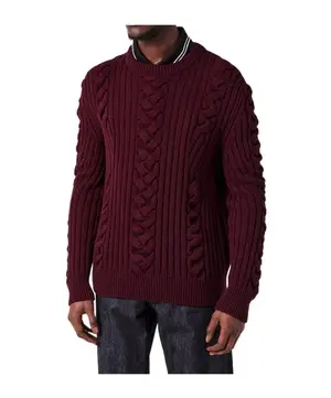 Alexander McQueen Alex Cable Crew Neck Jumper