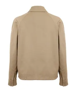 Fendi Collared Zip-up Jacket - Nude
