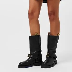 Burberry Leather Ankle Boots